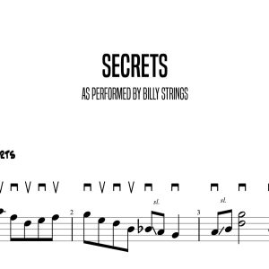 Secrets, Billy Strings (Intermediate) – Lessons With Marcel