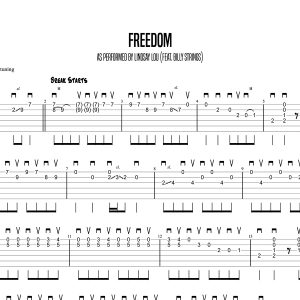 Freedom, Billy Strings (Intermediate) – Lessons With Marcel