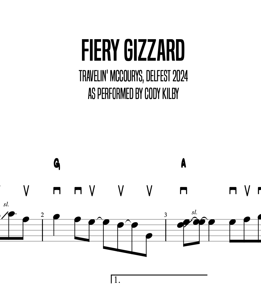 Fiery Gizzard, Cody Kilby (Advanced) | Lessons With Marcel