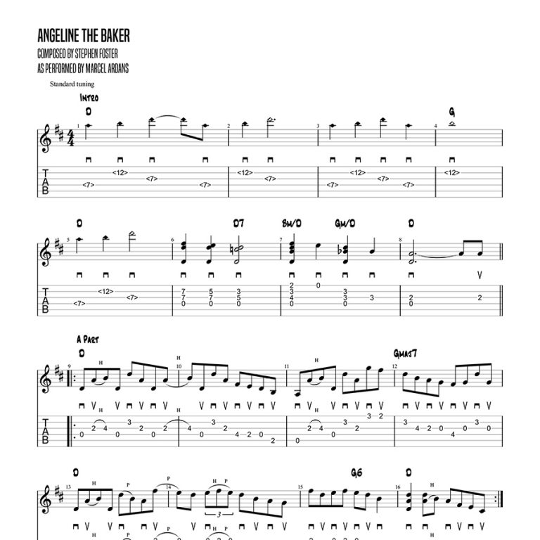 Marcel’s Excessive Fiddle Tunes, Tab Book | Lessons With Marcel